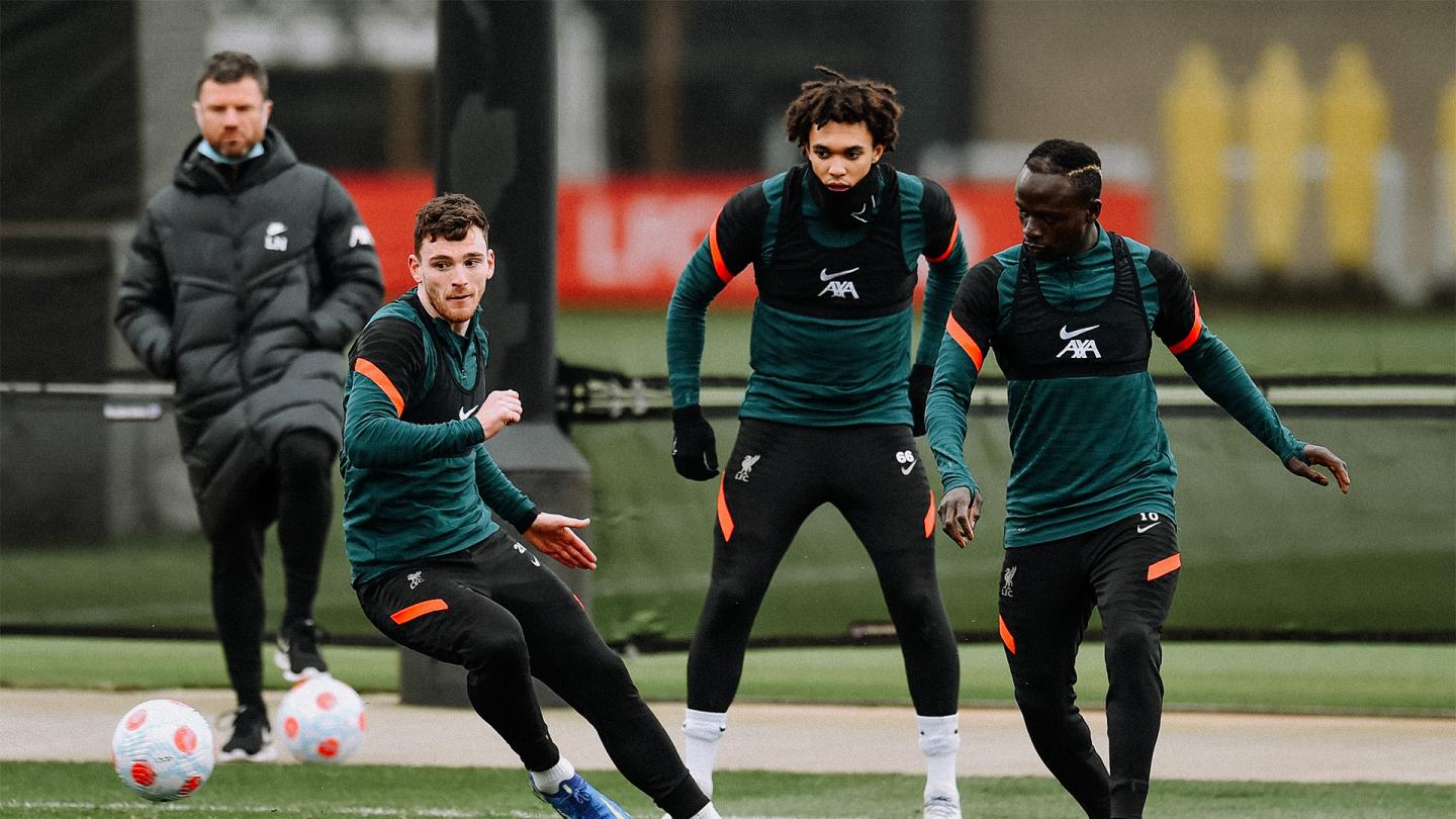 Inside Training: Competition and goals in pre-Brighton session ...