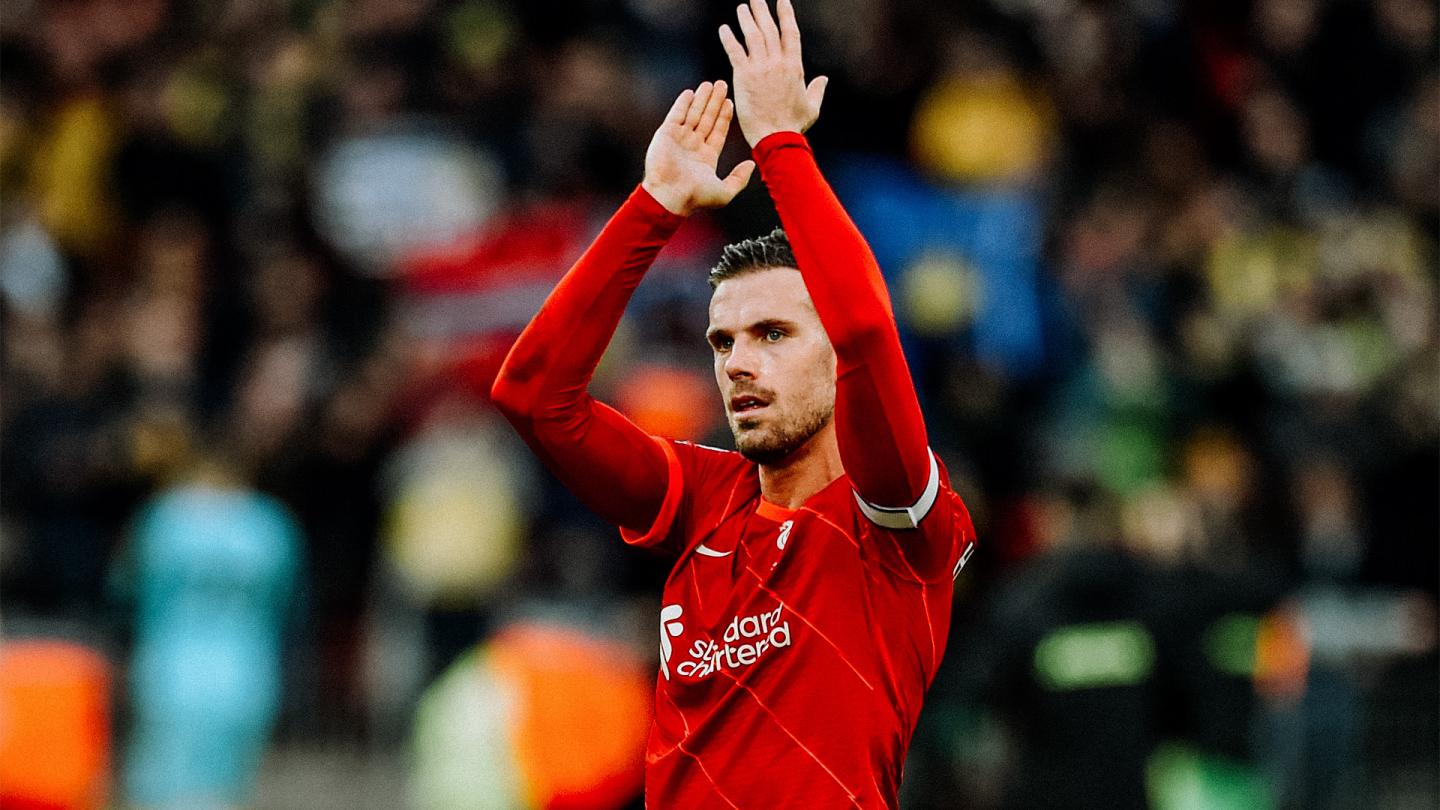 'It's brilliant to be back at Anfield - let's keep on keeping on ...