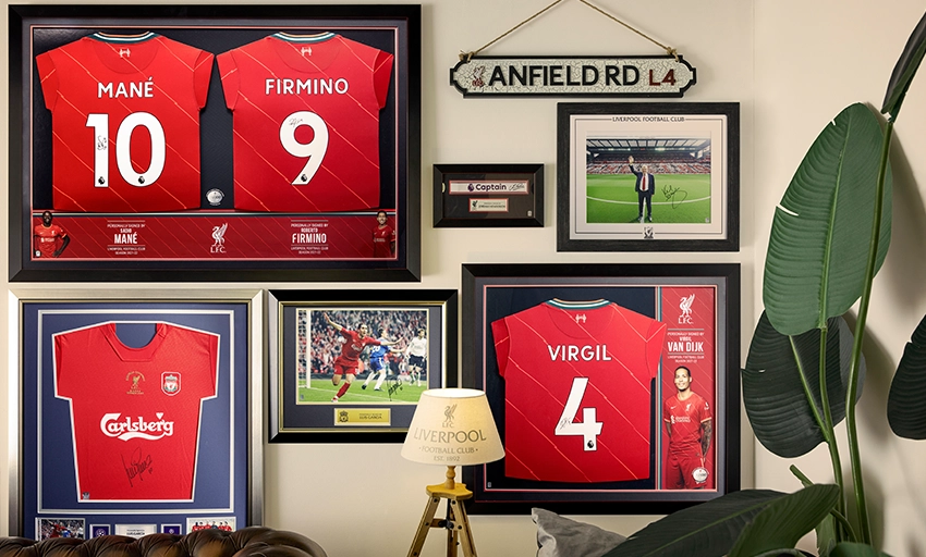 Shop now: Exclusive Liverpool FC signed merchandise - Liverpool FC