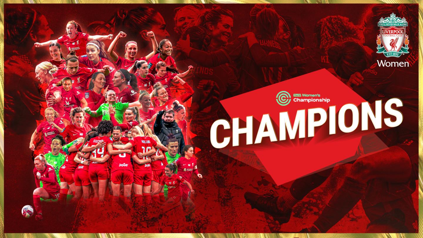 LFC Women crowned champions and secure return to WSL - Liverpool FC