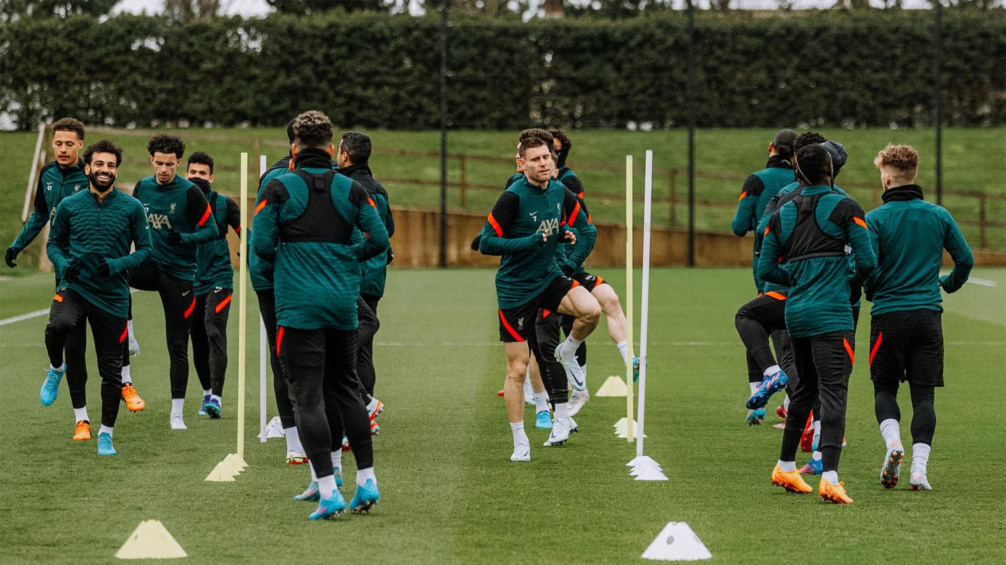 Watch Liverpool's Champions League training session - Liverpool FC