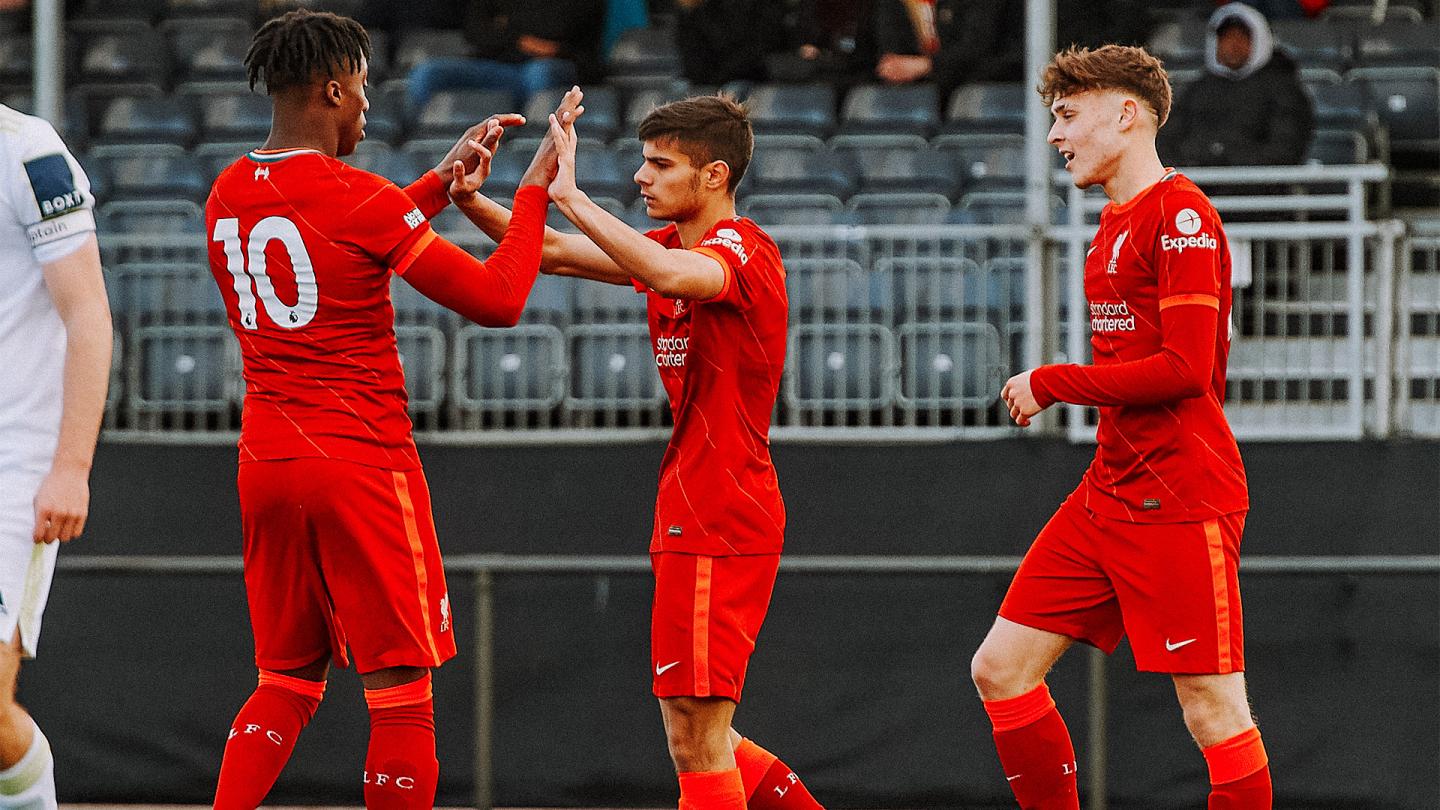 Extended U18s highlights: Liverpool 10-3 Leeds United - Liverpool FC