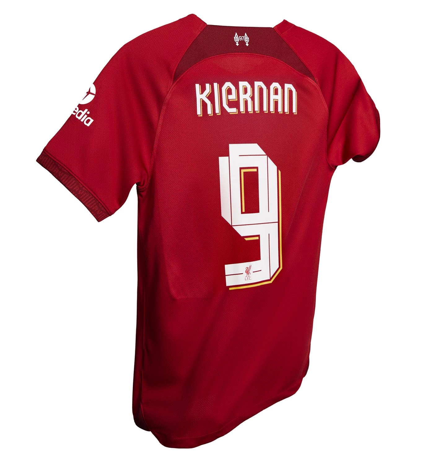 LFC reveals new name and number styling for kits - Liverpool FC