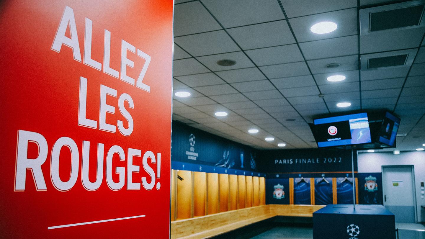 'Allez Les Rouges!' - inside Stade de France - Liverpool FC