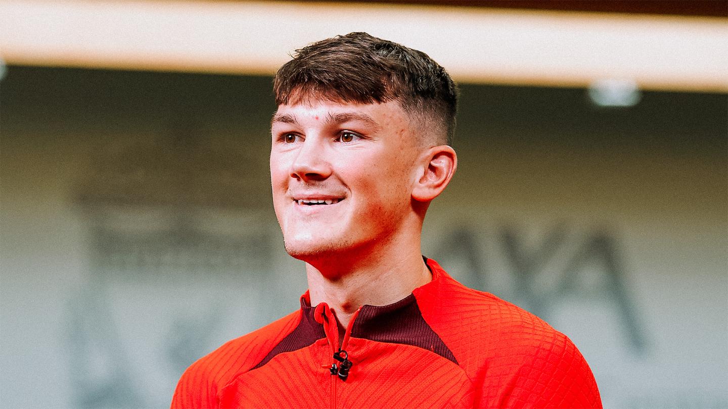 In full: Watch Calvin Ramsay's first Liverpool interview - Liverpool FC