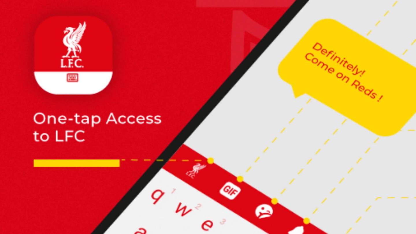 LFC launches new smartphone keyboard - Liverpool FC