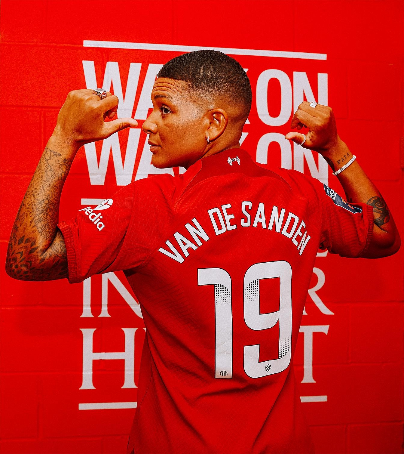 Van de Sanden: It feels amazing to be back, this club means a lot to me ...