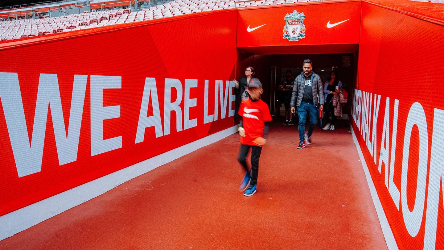 Anfield matchday stadium tours return for new season - Liverpool FC