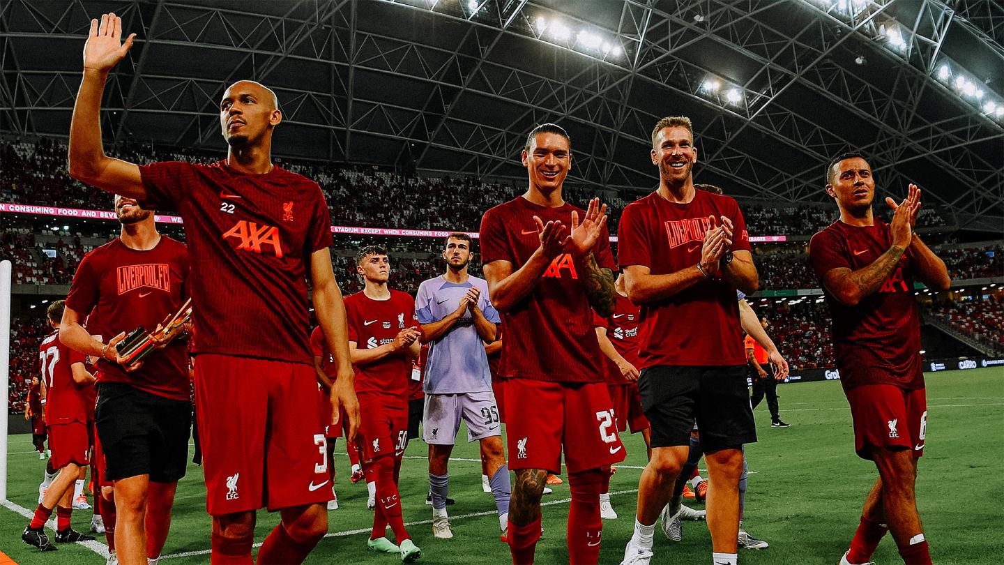 Inside Singapore | Watch Liverpool's win from behind-the-scenes view ...