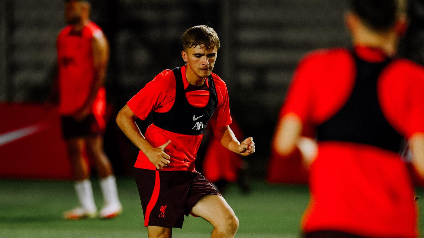 'It's a dream to be on this tour with Liverpool - but I'm here to ...