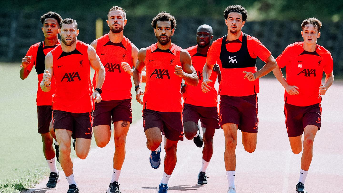 Photos: Running session for the Reds squad in Austria - Liverpool FC