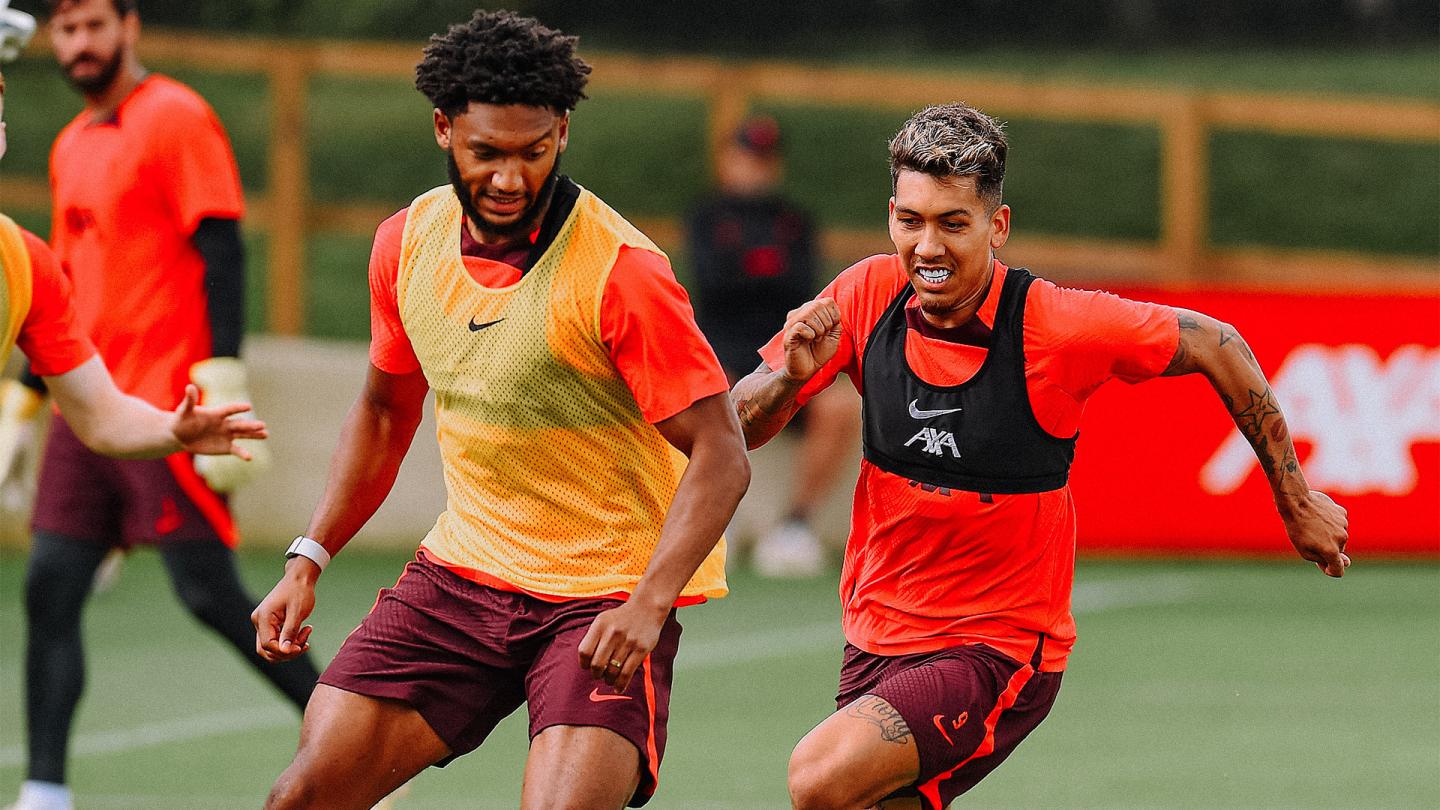 Liverpool FC — Inside Training video: Rondos and attacking drills ahead ...