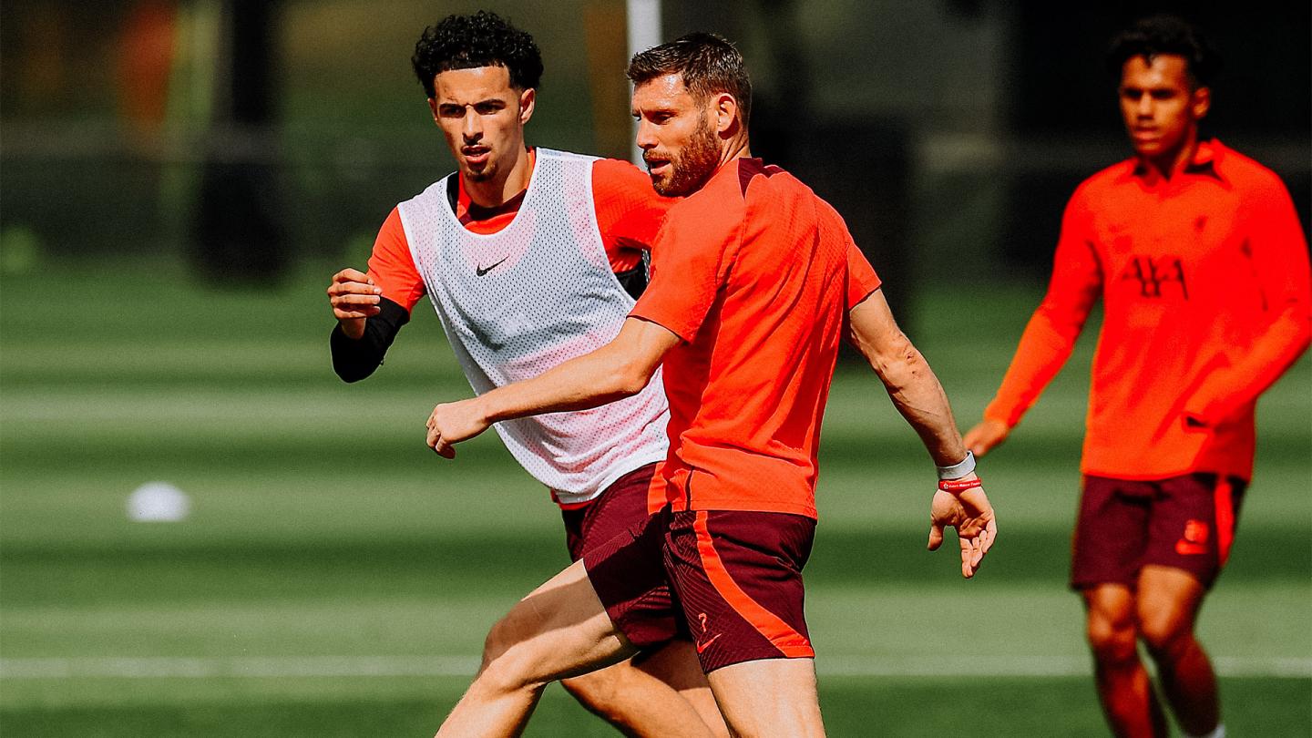 Inside Training: Watch goals, saves and rondos pre-Newcastle - Liverpool FC