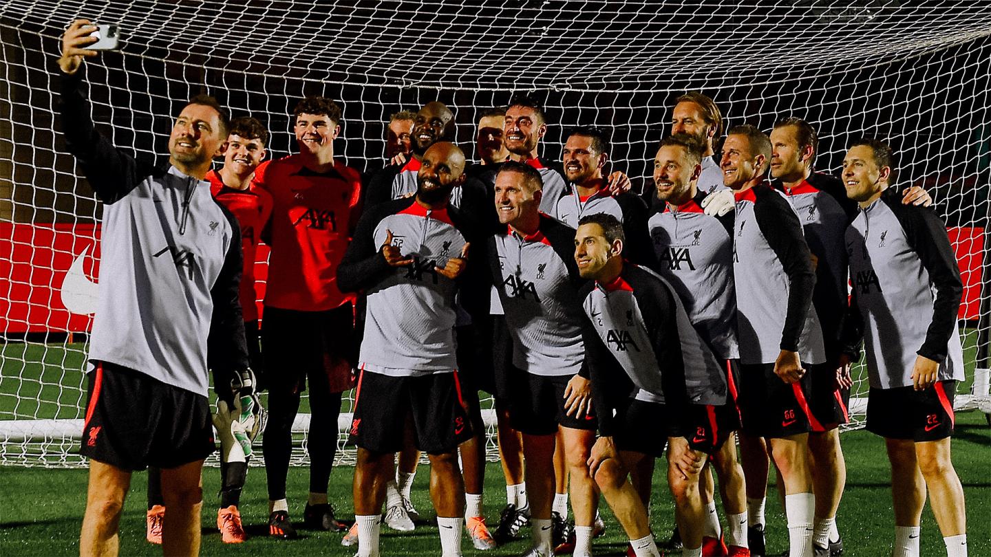 Inside Training: Watch LFC Legends gather ahead of Anfield return ...