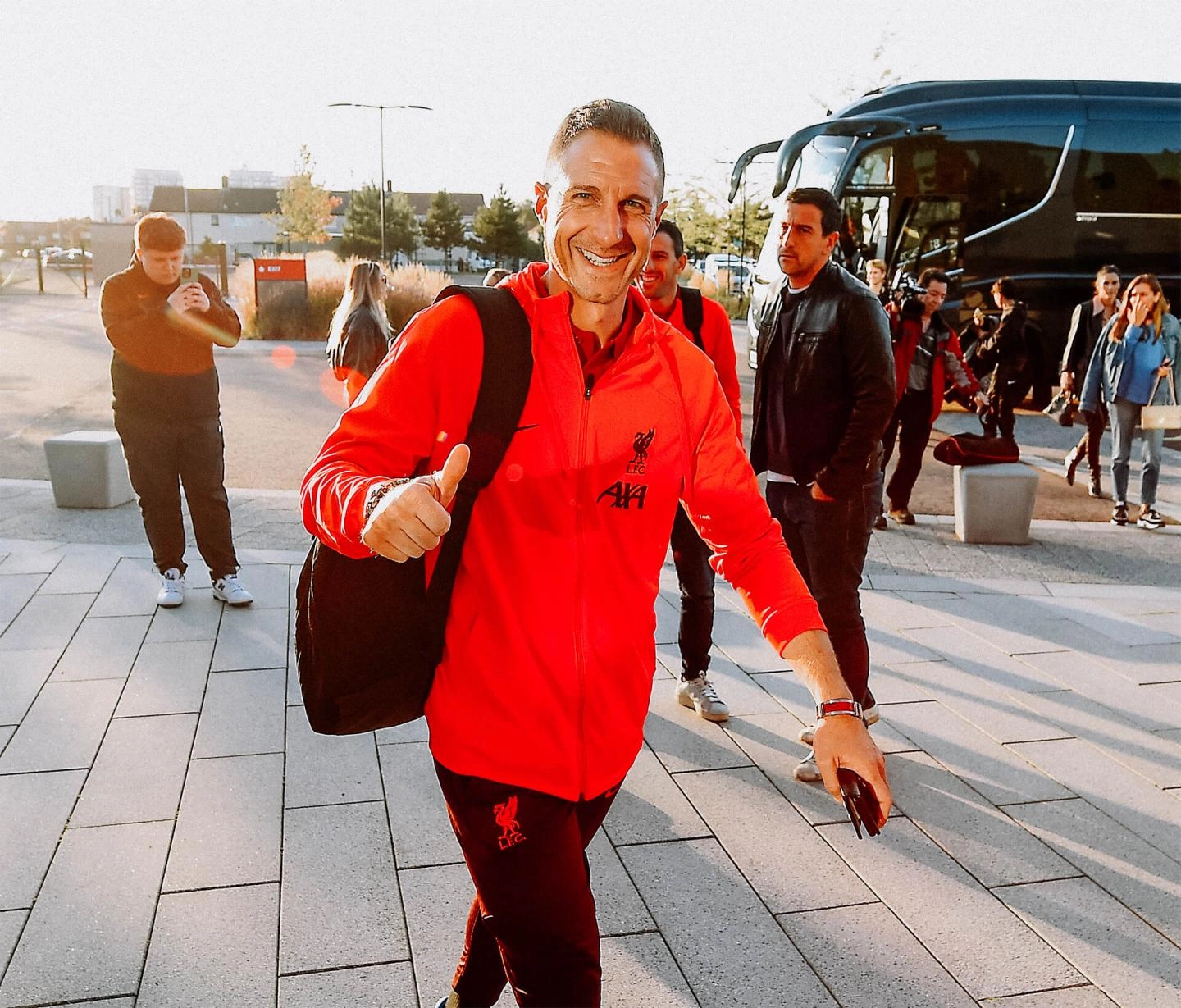 27 photos as LFC Legends squad train for clash with Man Utd - Liverpool FC