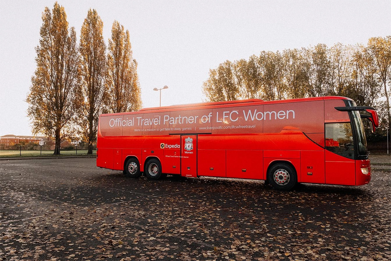 Liverpool FC — Expedia transports fans to support Liverpool FC Women in ...