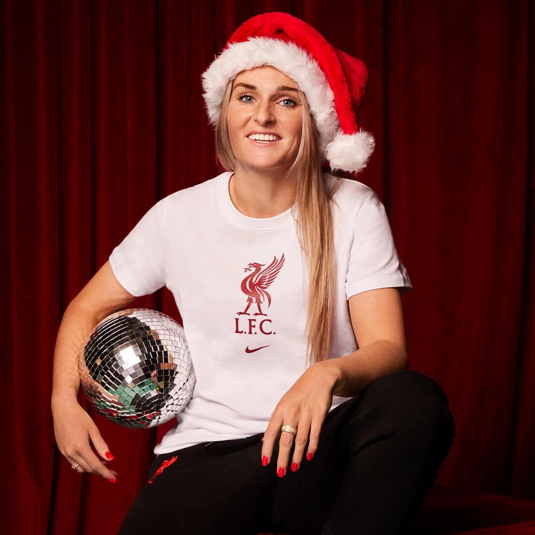 Reds in festive spirits during LFC Retail Christmas photoshoot ...