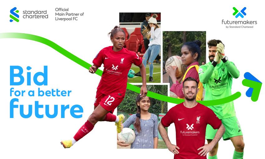 Bid for signed limited-edition Futuremakers by Standard Chartered LFC ...