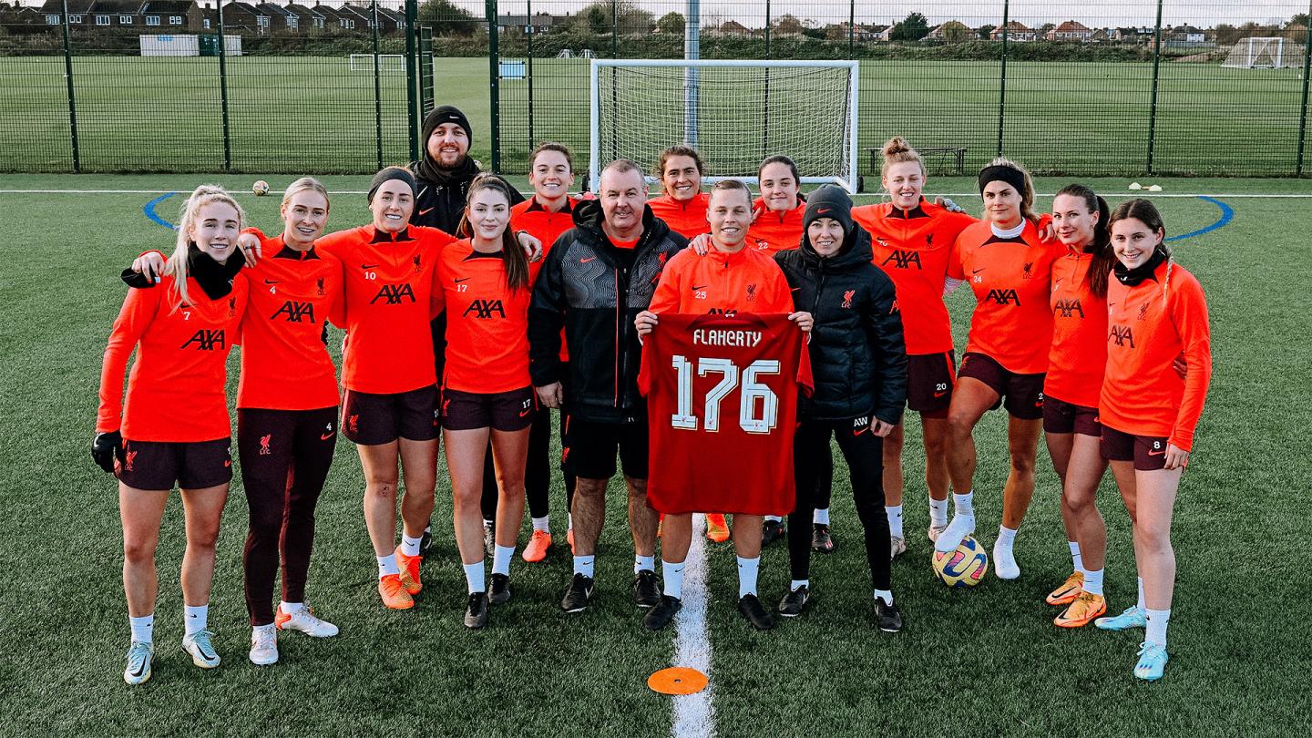 Gilly Flaherty becomes record WSL appearance holder - Liverpool FC