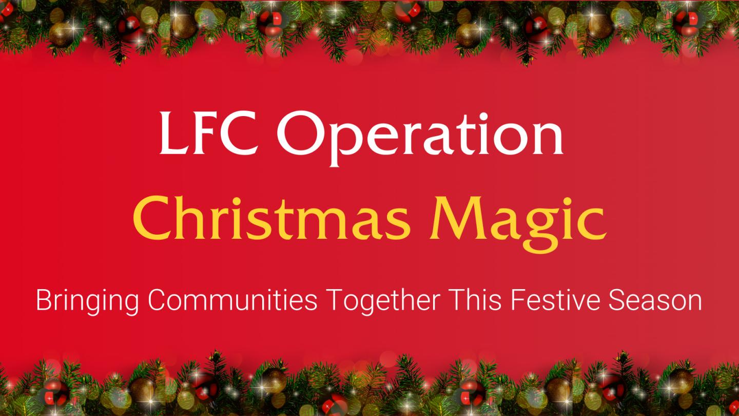 Liverpool FC — LFC announces Christmas collaboration to support local ...
