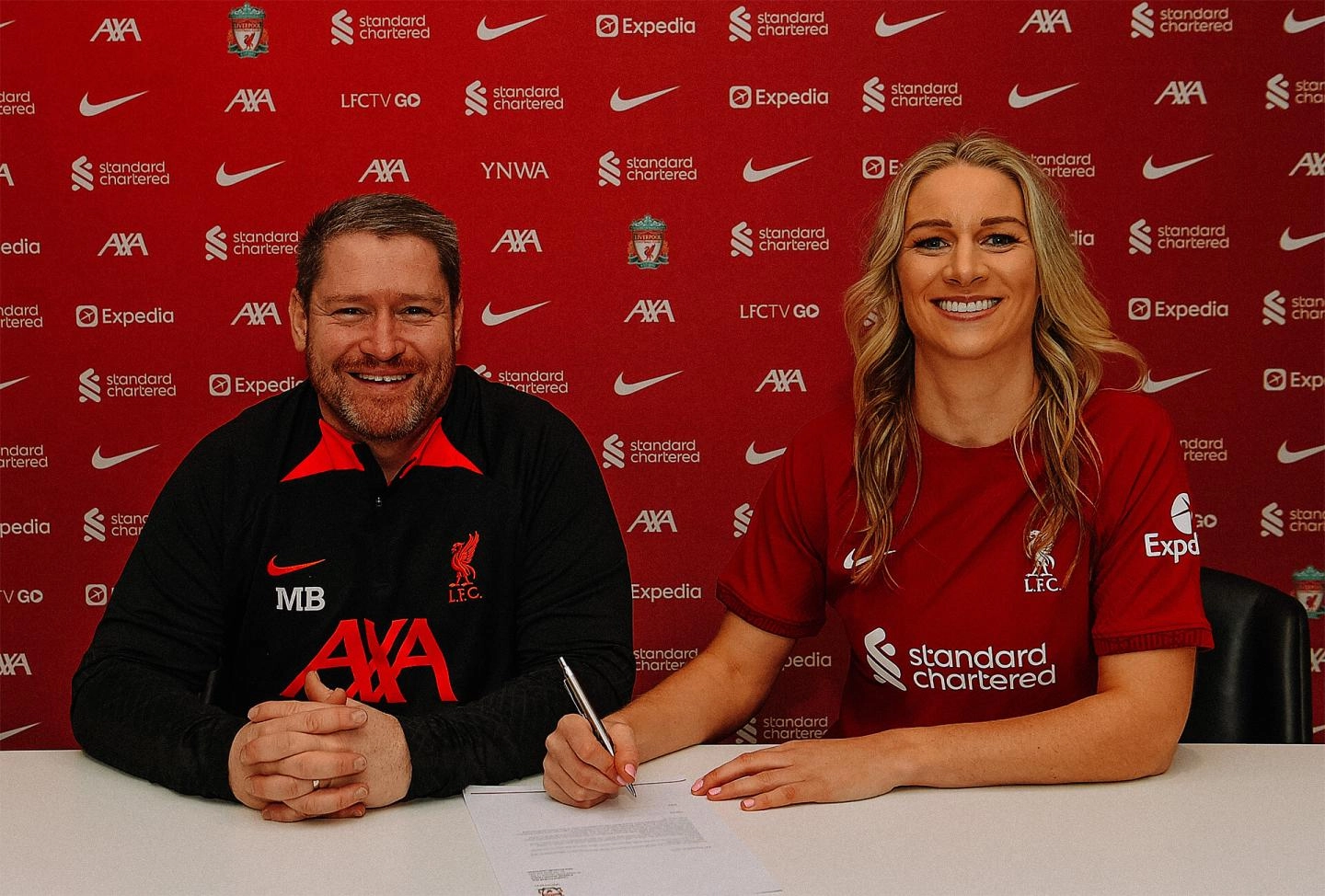 Gallery: Gemma Bonner re-signs for Reds at Anfield - Liverpool FC
