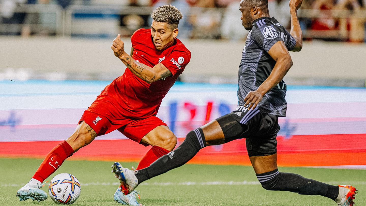 Video: Behind the scenes and pitchside at Liverpool v Lyon - Liverpool FC
