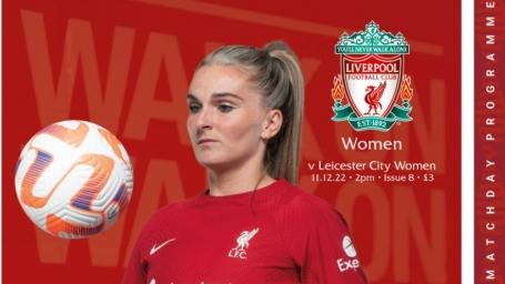 Get your LFC Women v Leicester City programme - Liverpool FC