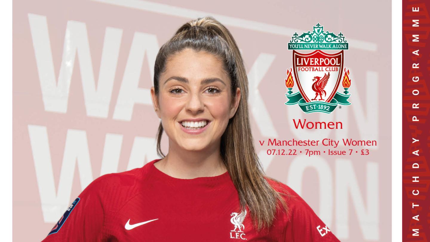 Get your LFC Women v Manchester City programme - Liverpool FC