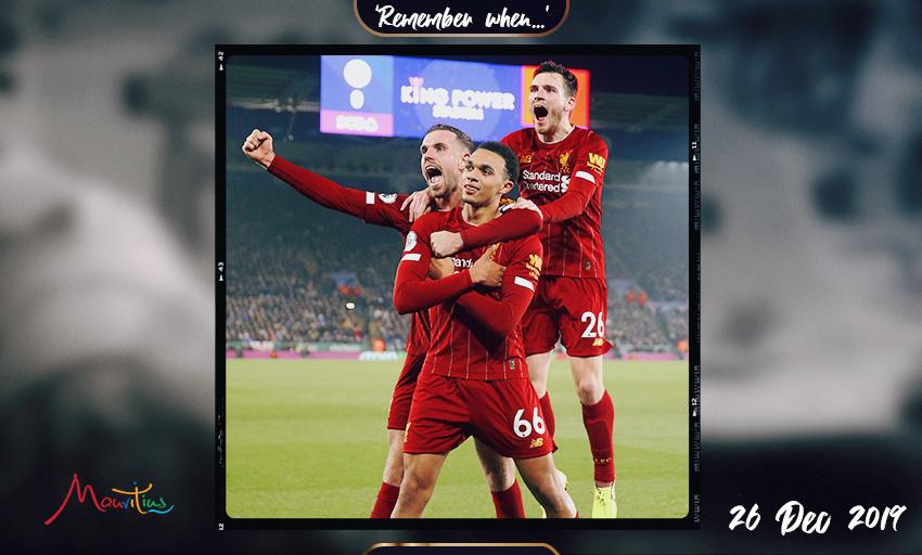 Remember when... Boxing Day brilliance at Leicester City - Liverpool FC