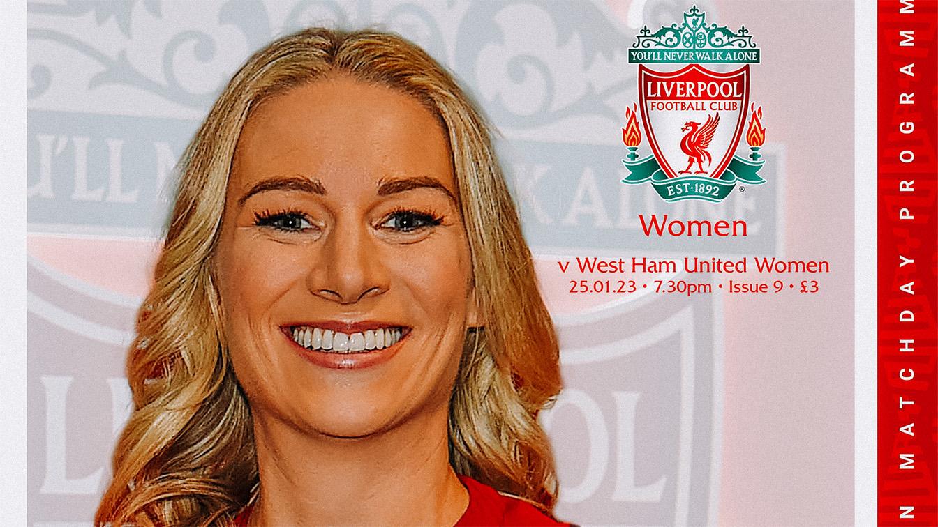 Get your LFC Women v West Ham cup programme - Liverpool FC