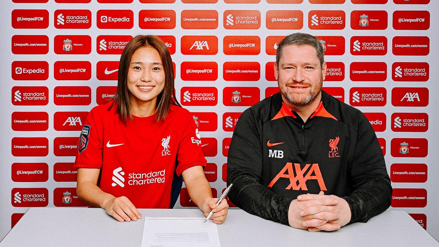 Liverpool FC Women complete signing of Fuka Nagano - Liverpool FC