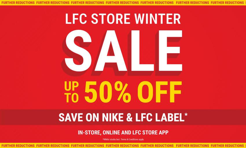 Further reductions in the LFC Store Winter Sale - Liverpool FC