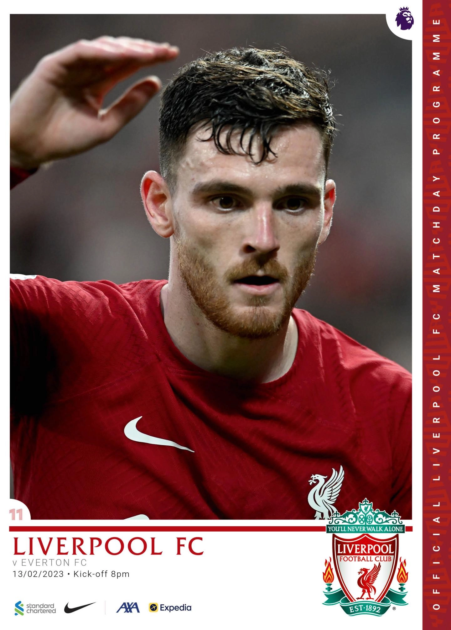 Order your Liverpool v Everton matchday programme - Liverpool FC