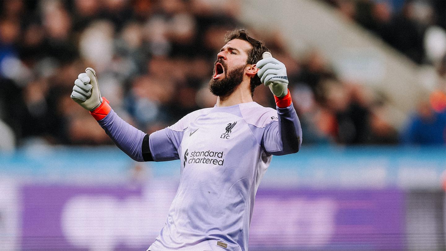 Alisson Becker voted Carlsberg Player of the Match v Newcastle ...