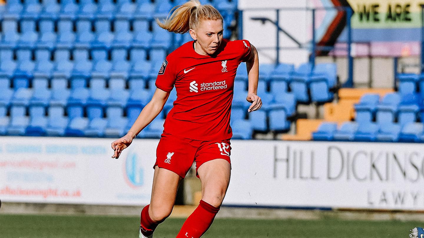 Ceri Holland voted Liverpool FC Women's Player of the Month - Liverpool FC