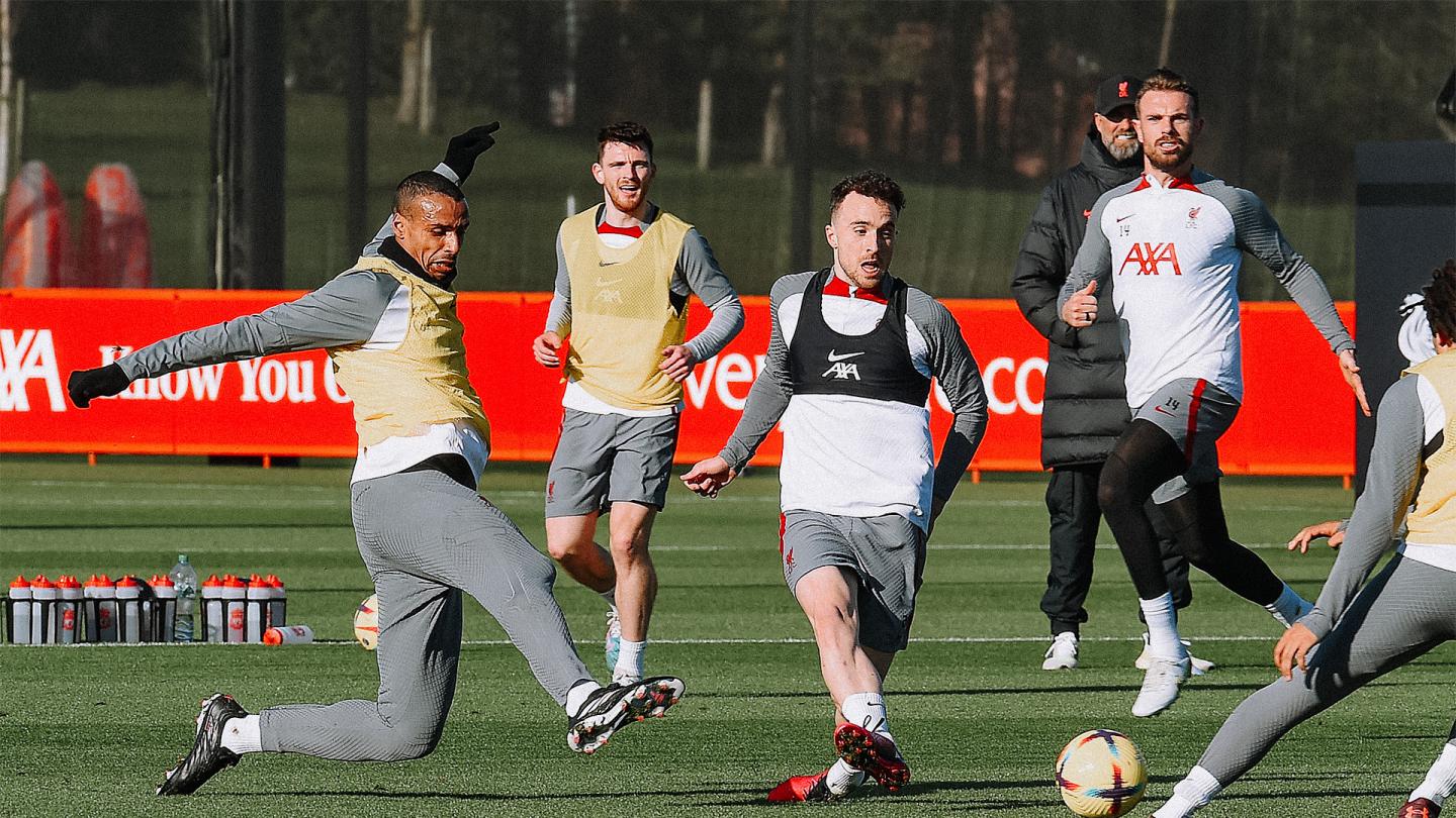 Inside Training: Watch Reds' rondos and attacking drills ahead of ...