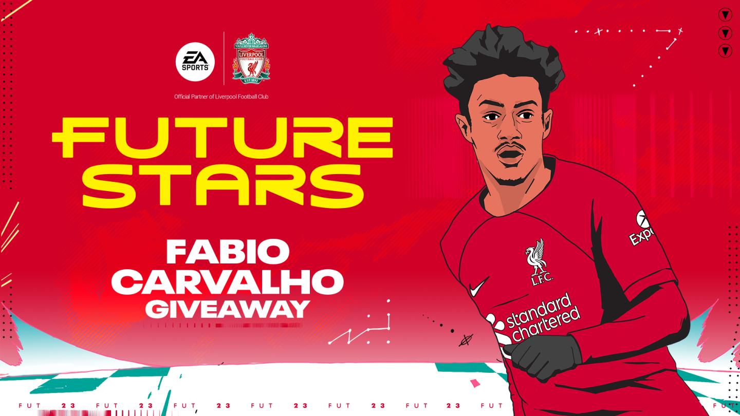 Enter now: Fabio Carvalho Future Stars giveaway - Liverpool FC