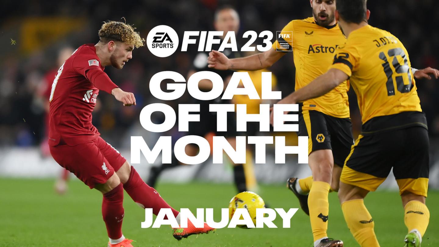 Harvey Elliott's Wolves strike voted LFC Goal of the Month - Liverpool FC