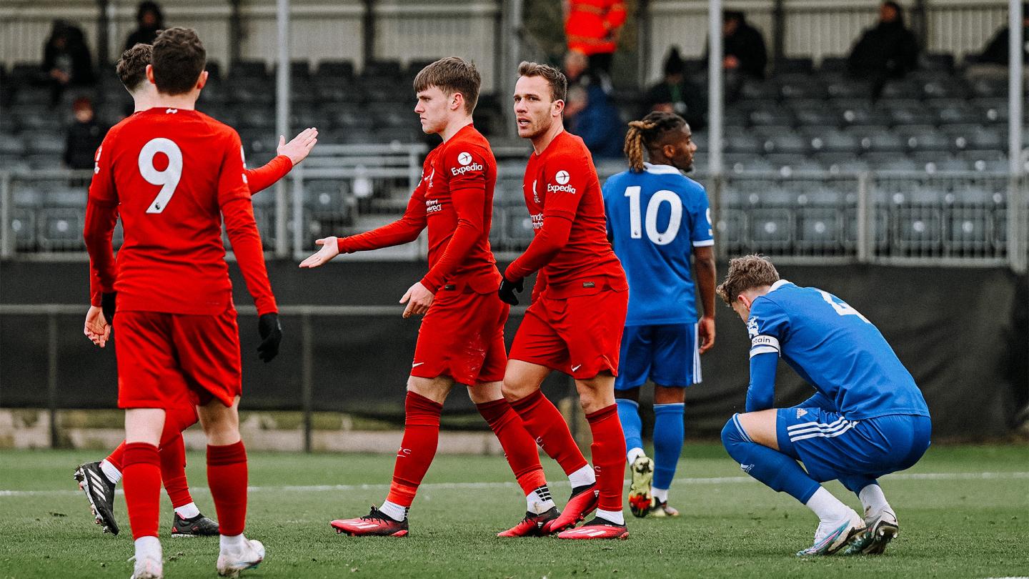 Arthur returns as Doak inspires Liverpool U21s to 7-1 win over ...