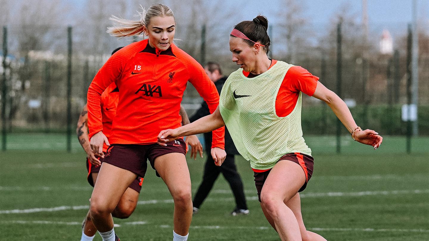 Inside Training: LFC Women put through paces ahead of Merseyside derby ...