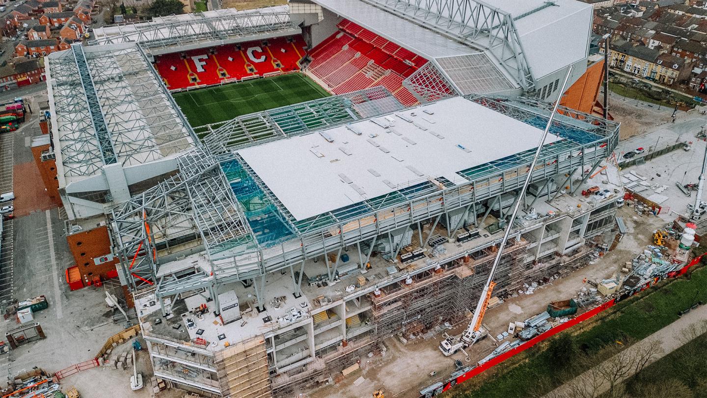 Anfield Road Stand update: Development latest and first look inside ...