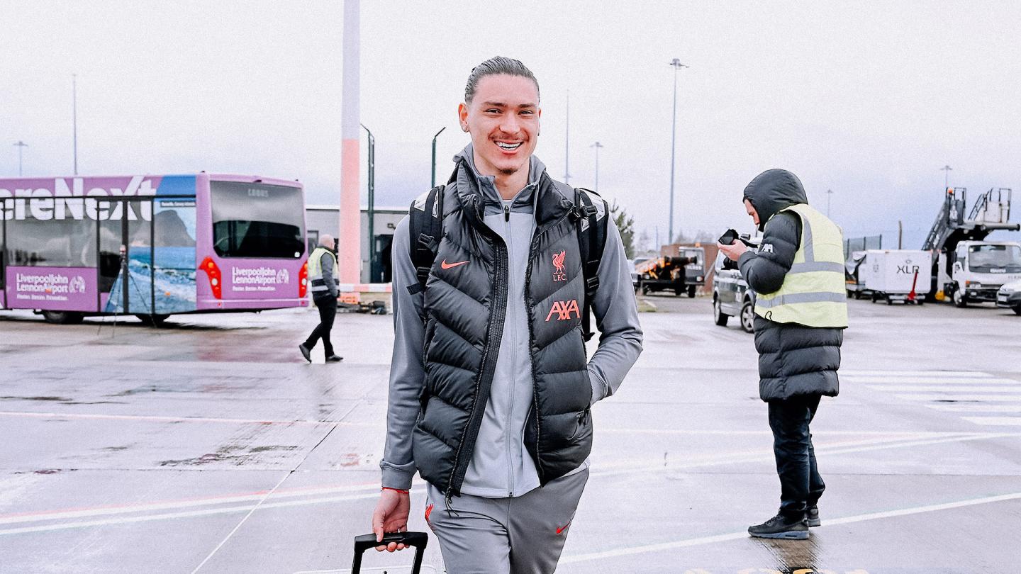 Team flight gallery: Liverpool set off for Real Madrid UCL tie ...