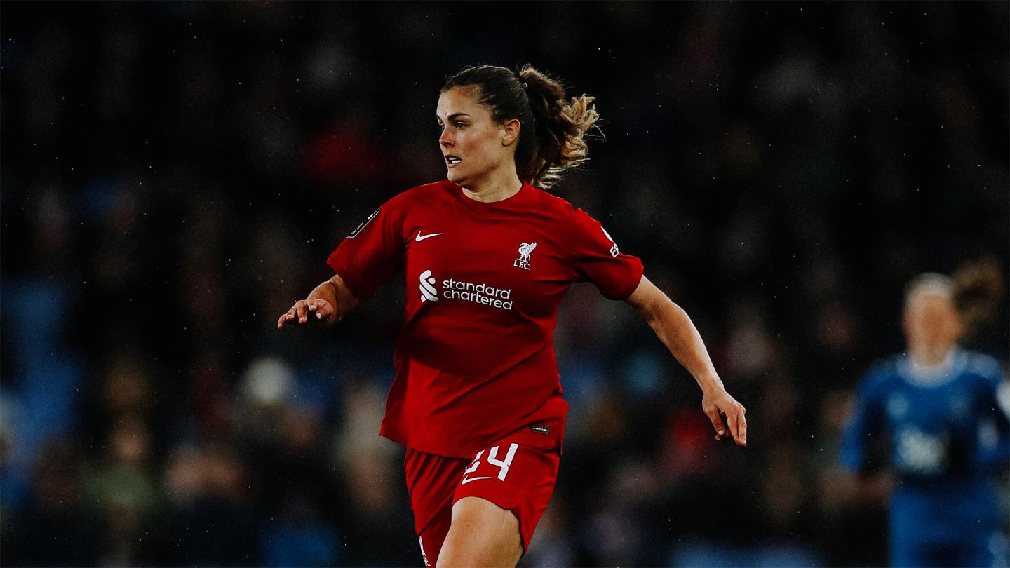 How grandma helped inspire Katie Stengel's derby goal - Liverpool FC