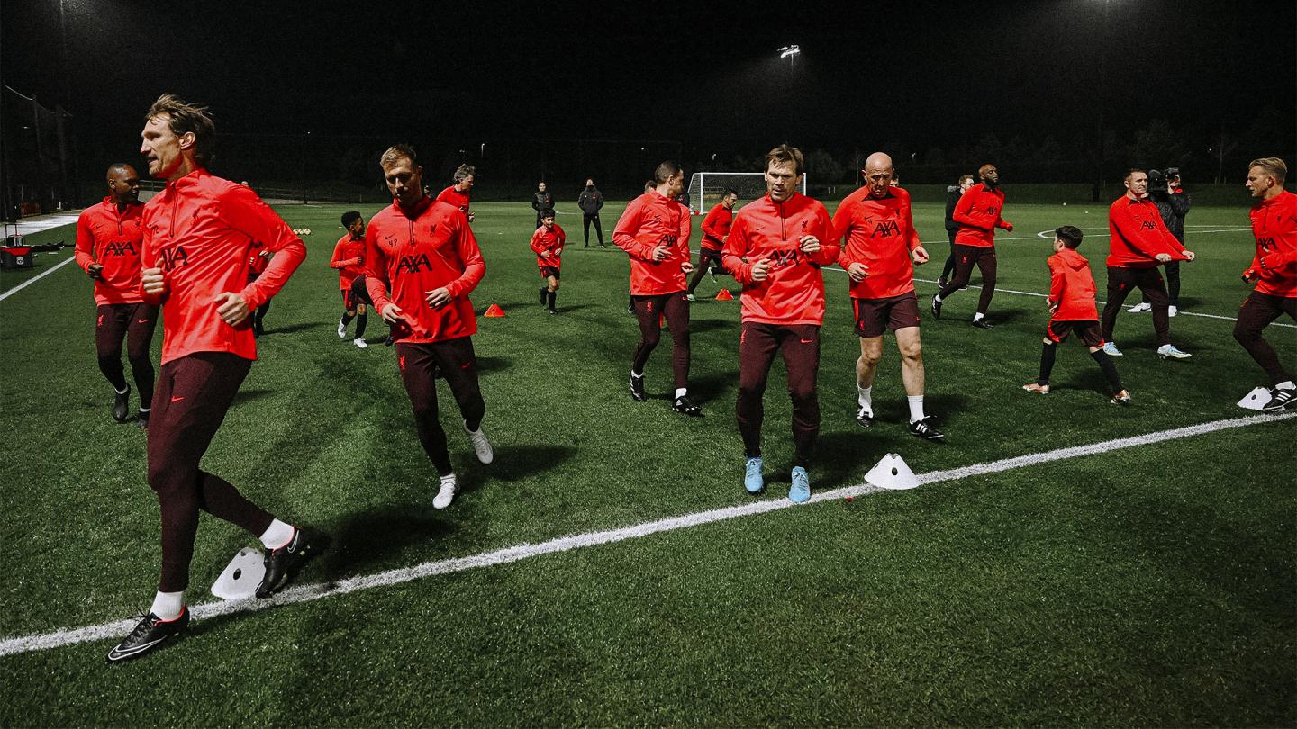 Inside Training: Watch LFC Legends gather ahead of Anfield return ...