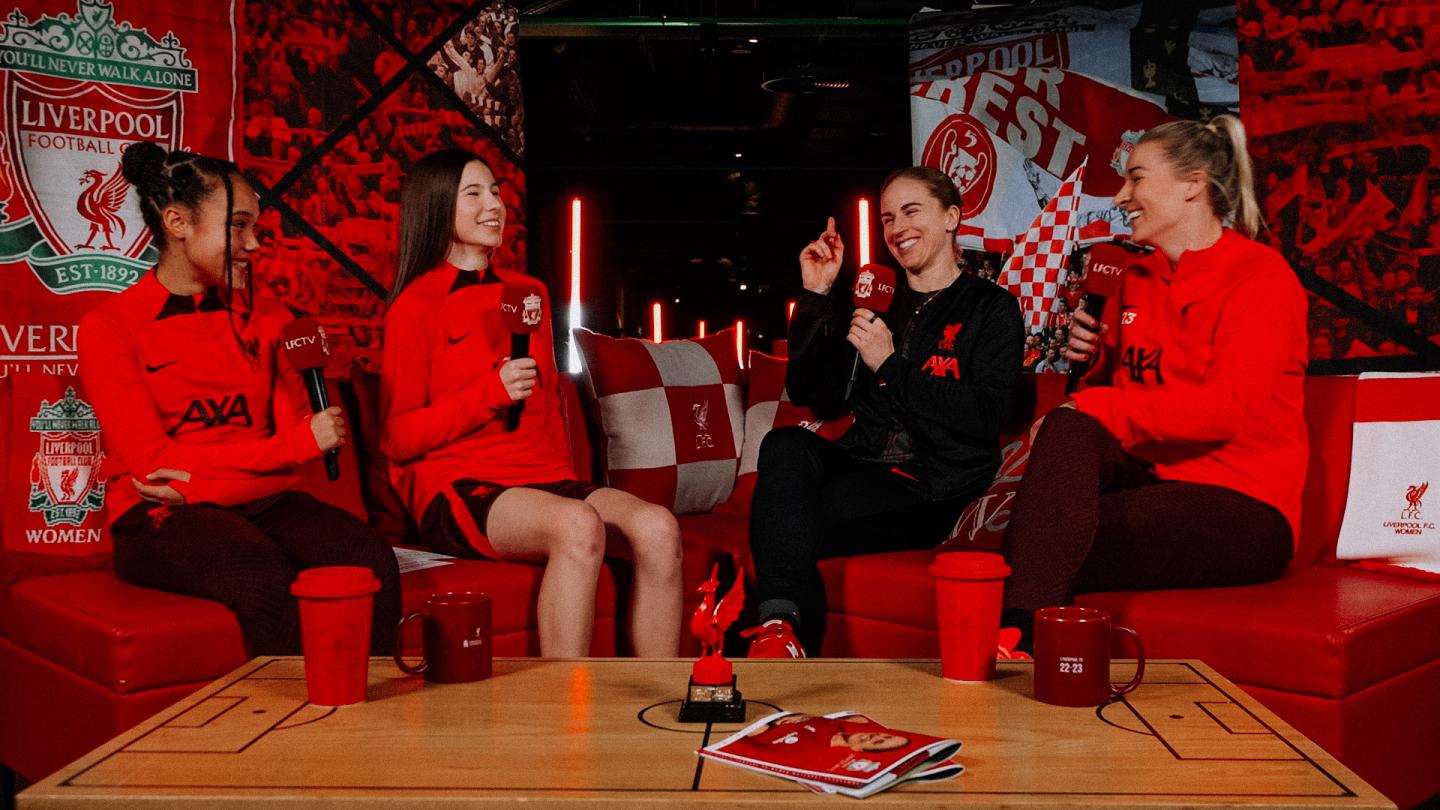 LFC Women help kick off Reds' International Women's Day celebrations ...