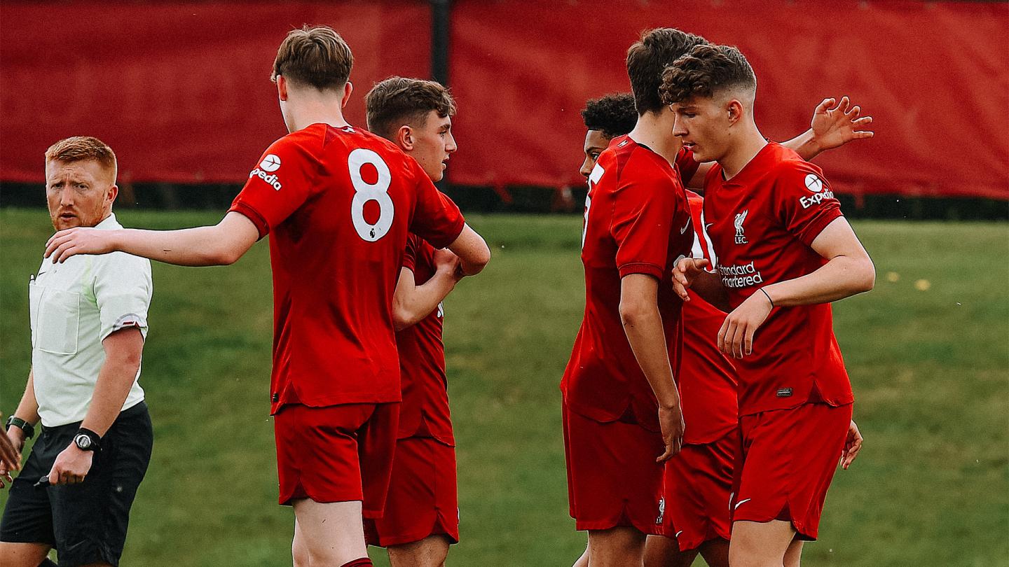 Liverpool U18s close out campaign with victory over Newcastle United ...