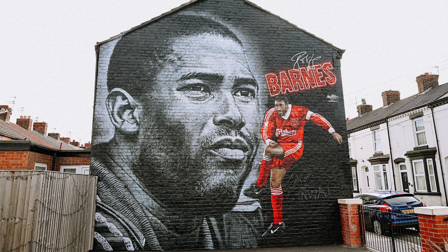 'A tremendous honour' - John Barnes on his new Anfield mural - Liverpool FC