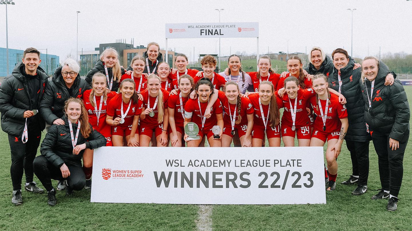 LFC Women U21s lift WSL Academy League Plate title - Liverpool FC LFC Women U21s lift WSL Academy League Plate title - Liverpool FC