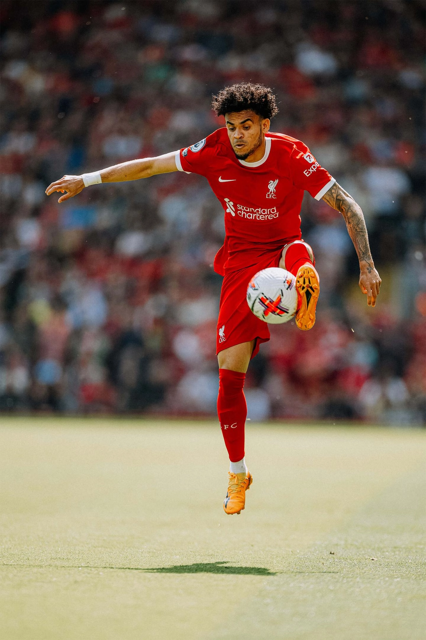 Gallery: Liverpool debut new Nike home kit v Aston Villa at Anfield ...