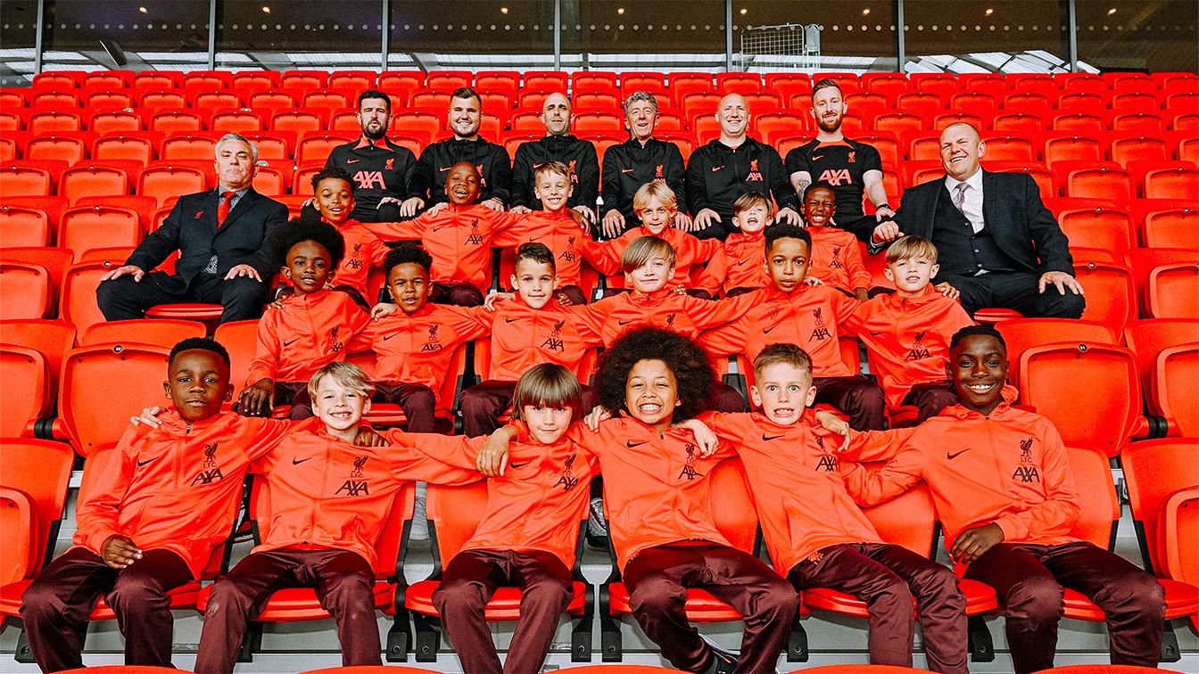 LFC U9s signings enjoy landmark day at Anfield with Trent Alexander ...